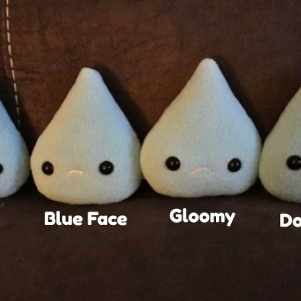 Teardrop Plush, Cute Sad Breakup Gift, Crying Stuffy Toy, Kawaii ...