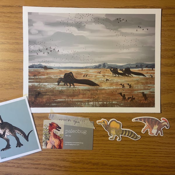 Holographic Dinosaur Stickers - Etsy