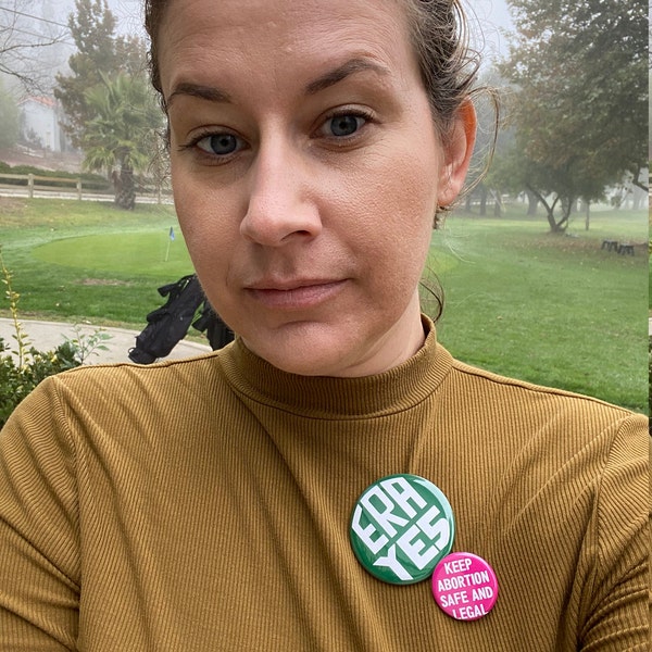 ERA YES Button, Equal Rights Amendment Button, or Button Set, 1.25 Inch ...
