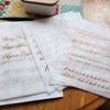 Master Blackletter Calligraphy Practice Sheets - 8 Scripts (textura ...