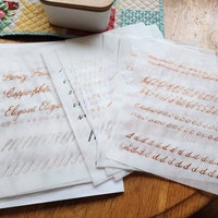 Master Blackletter Calligraphy Practice Sheets - 8 Scripts (textura ...