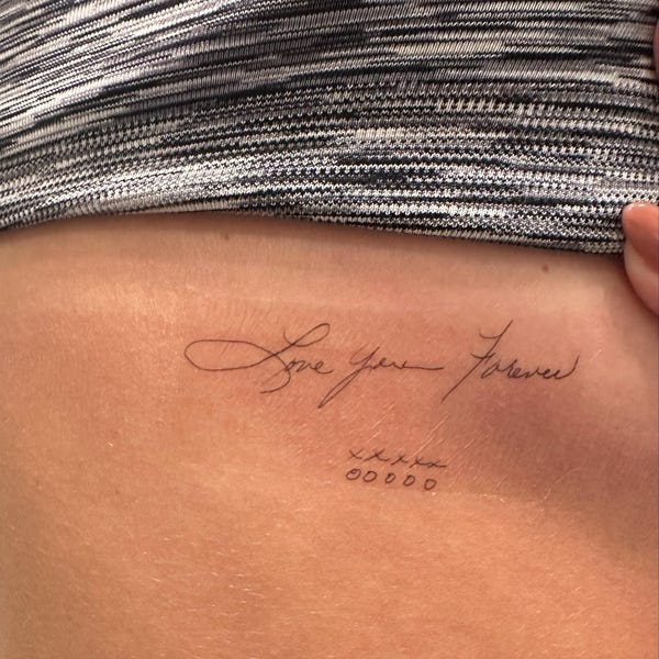 Custom Quote Temporary Tattoo - Quote Tattoos for Women - Etsy