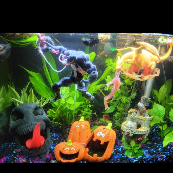 Lilo and Stitch Aquarium Decor - Etsy
