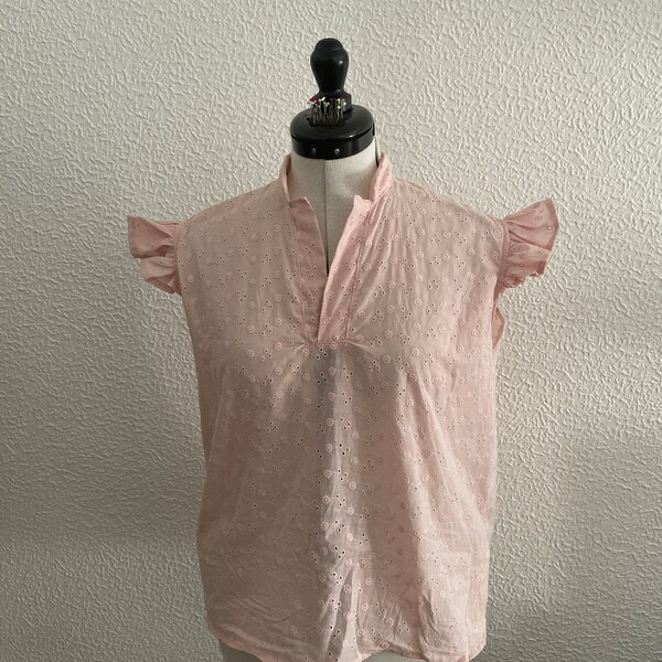 Blouse Sewing Pattern, XS- XXL, Top Blouse Pattern PDF, Ruffled Blouse ...