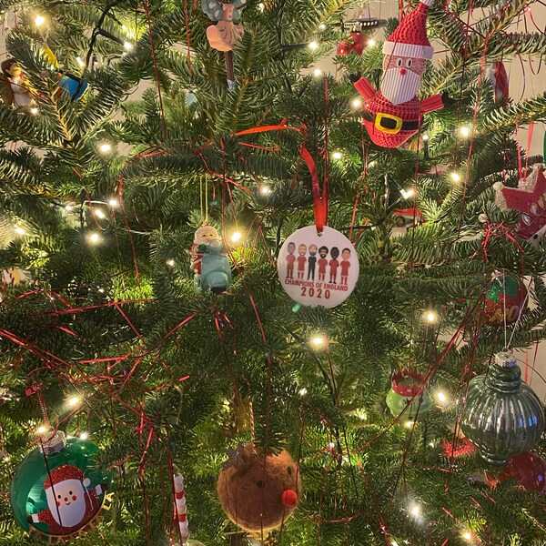 Liverpool Champions of England 2020 Christmas Tree Decoration Bauble ...