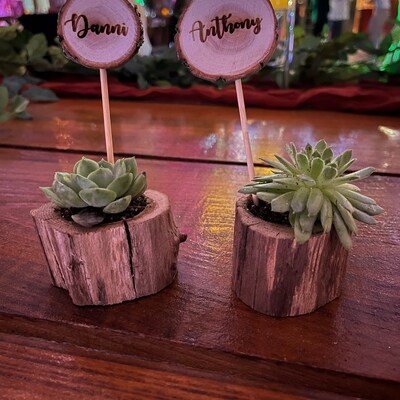 Bulk of 20 Wood Name Tags, Rustic Wedding Place Cards, Barn Wedding ...