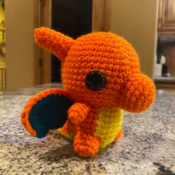 Amigurumi Charizard Crochet PATTERN - Etsy