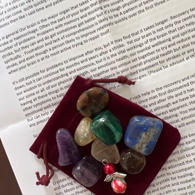 BLADDER PROBLEMS Crystal Healing Set of 7 Crystals to Support Bladder ...