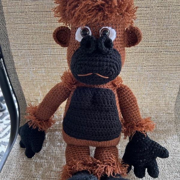 Sasquatch Crochet Pattern, Bigfoot, Amigurumi, Yeti, Handmade Doll ...