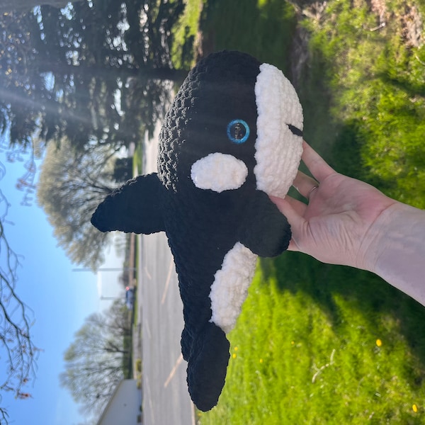 PATTERN: Oreo the Orca Pattern - Amigurumi Orca Pattern - Crochet ...