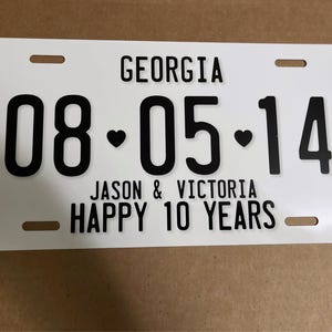 10 Year Anniversary Tenth 10th Wedding Anniversary Aluminum Anniversary ...