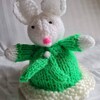 PDF KNITTING PATTERN Mistletoe Mouse Chocolate Orange Cover, Christmas ...