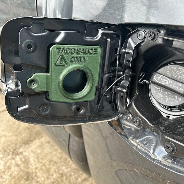 TOYOTA TACOMA Threaded Gas Cap Holder - 3rd Gen - 2016-2023 - Etsy