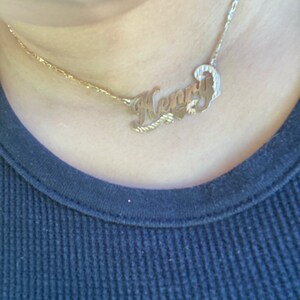 Customized Gold Name Plate Handmade - Etsy