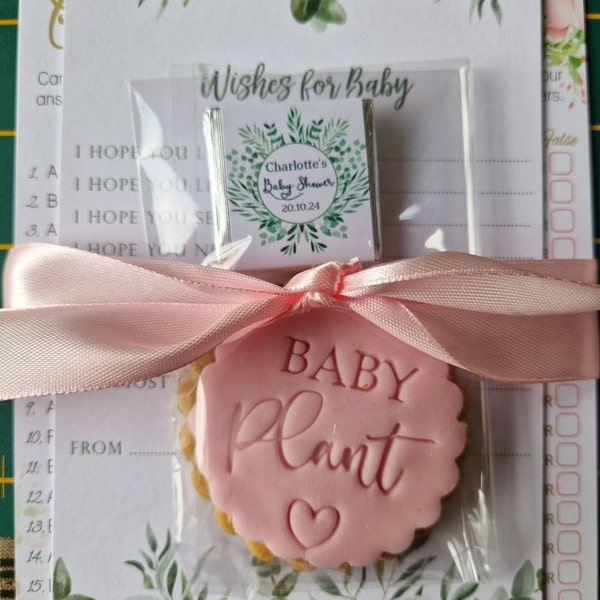 CUSTOM Baby Name With Heart Cookie Biscuit Stamp Personalised (fits M&S ...