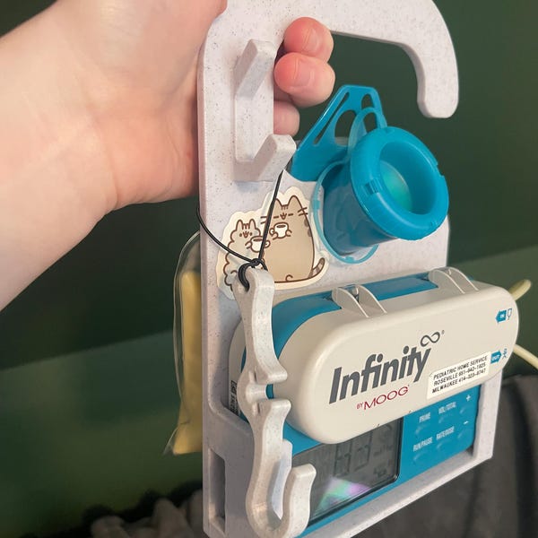 Feeding Pump Carrier Holder and Wrench Infinity Pump Includes Syringe ...