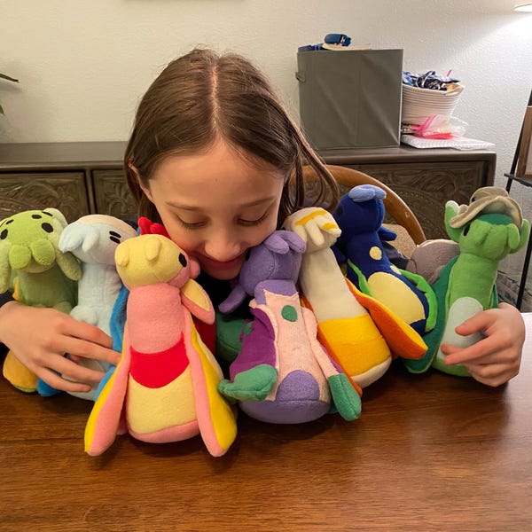 Enoki Astroneer Galastropod Handmade Soft Plushie, Astroneer Enoki ...