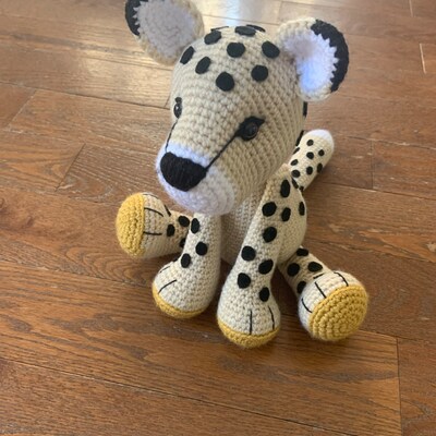 Snow Leopard Crochet Pattern, Cheetah Crochet Pattern, Cat Crochet ...