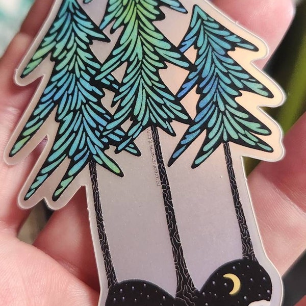 Channel Island Fox Weatherproof Vinyl Sticker With Transparent Edges - Etsy