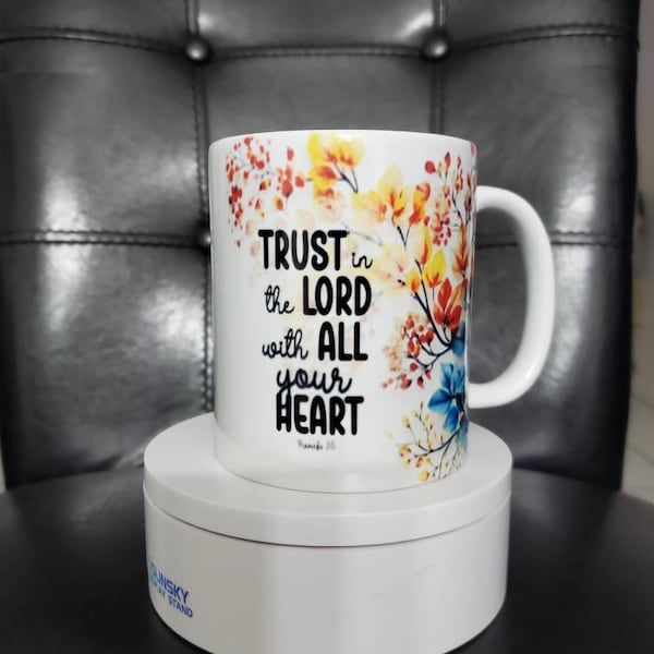 Jesus Christian Mug Sublimation Design, Faith Mug Wrap PNG, 11 Oz Mug ...