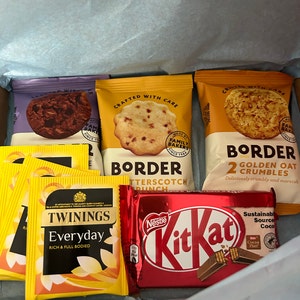 Friendship Tea and Biscuit Box Tea Box Tea Gifts Tea - Etsy