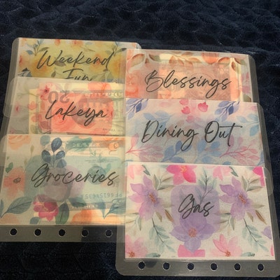 IOU Sticky Notes/cash Totals-cash Envelope System - Etsy