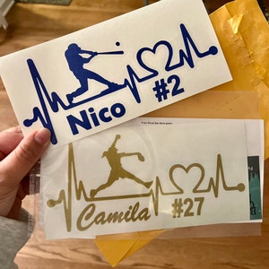 Helicopter Heartbeat Lifeline Decal Sticker Gift for Military Veteran ...