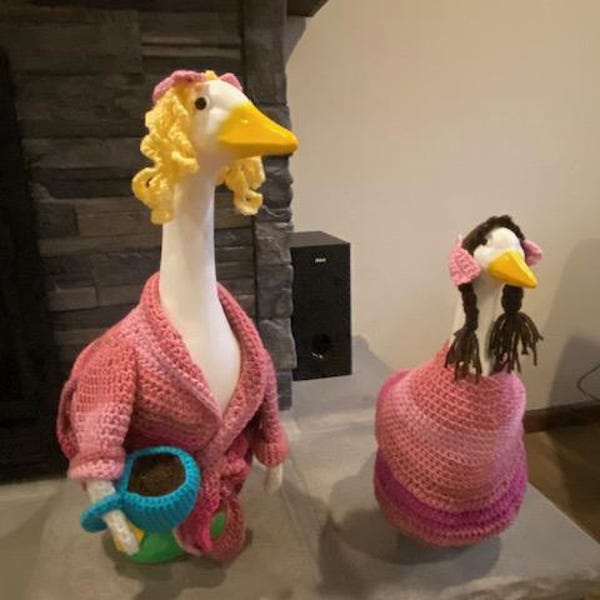 Big-23” Snappy Goose Wig Crochet Pattern - Etsy
