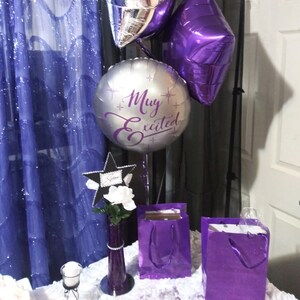 MUY Excited Balloons, SILVER SINGLE, Selena Party, Metallic Balloons - Etsy