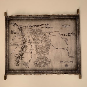 Kelewan Map The Riftwar Cycle Map Midkemia RiftWar Saga | Etsy