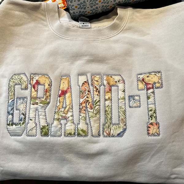 Custom State Quilted Embroidery Sweatshirt || Quilted Sweatshirt ...