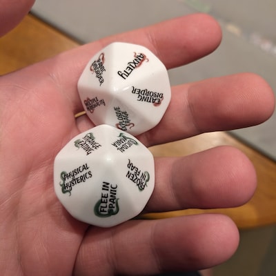 Cthulhu Insanity Dice - Etsy