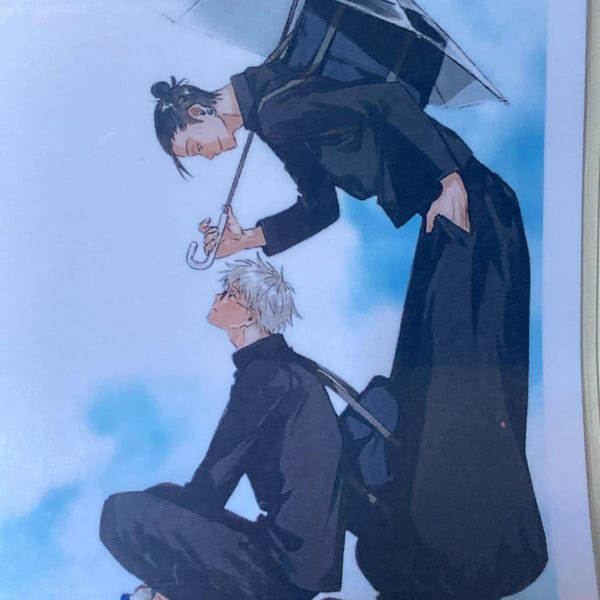 Jujutsu Kaisen Themed Planner, Gojo & Geto, Minimalist Planner ...