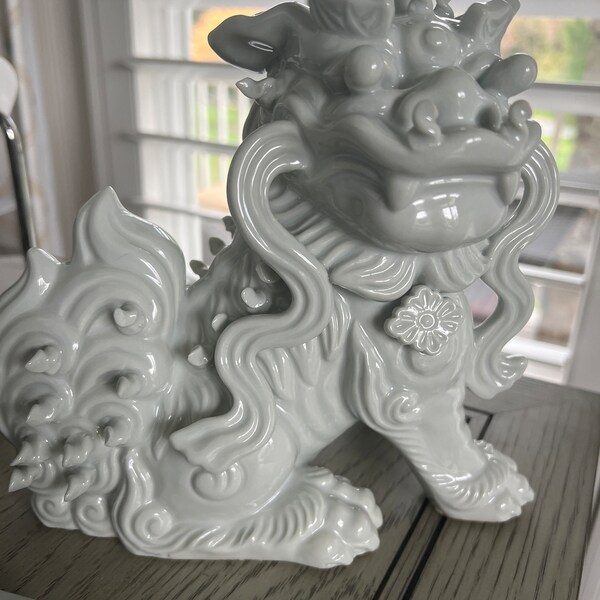 Foo Dogs - Small Red Foo Dogs! Ravishing Red and Gold Shishi Lions! - Etsy