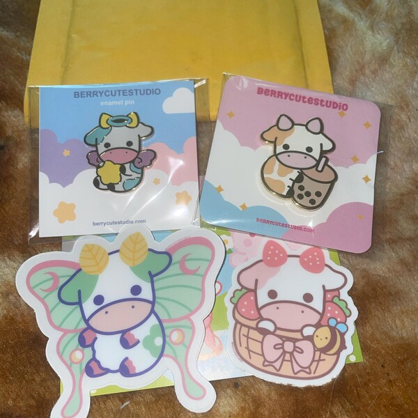 Highland Cow Sticker: Kawaii Stickers- Planner Stickers -journal- Meme ...