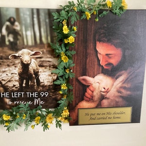 The Life of Jesus Canvas Jesus Portrait Artwork, Gift for Christians ...