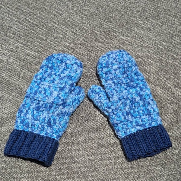 Crochet Mittens Pattern for Men, DIGITAL PDF DOWNLOAD, Wanderlust ...