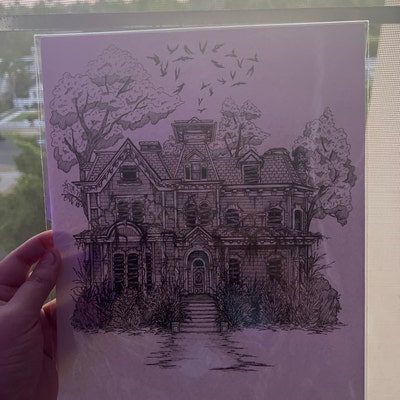Creel House Stranger Things Spooky House Wall Decor Fine Art Print - Etsy