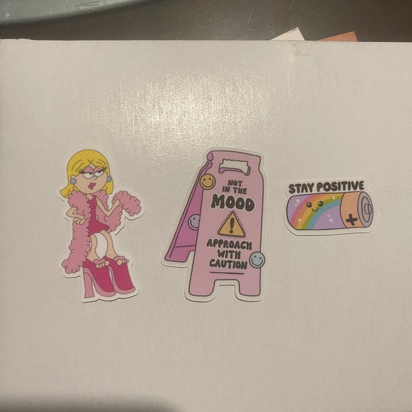 Not in the Mood Throwback Waterproof Sticker Decal/millennial 90s ...