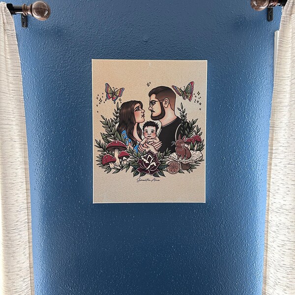 Medusa Old School Tattoo Flash Art Print | Neo Traditional Medusa ...