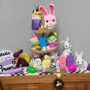 Set of Colorful Peeps - Etsy