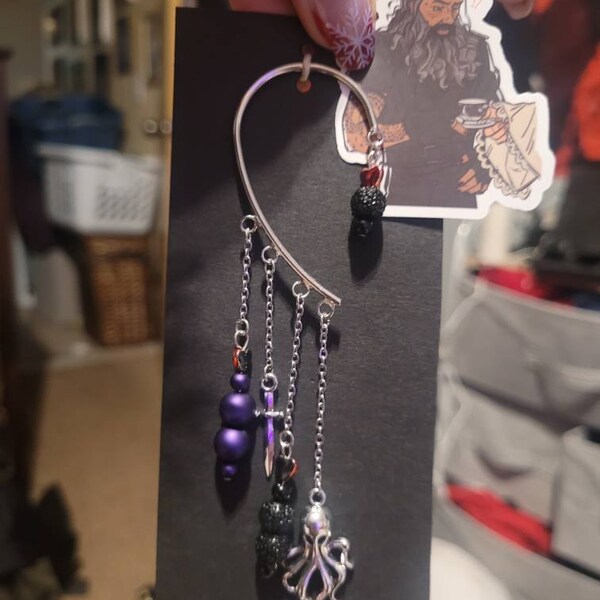 Pumpkin Ghost - Ear Cuff - Halloween - Etsy