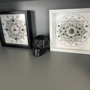 Moon Art Moon Phases Crystal Art Framed Crystal Grid - Etsy