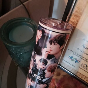Customized BTS Water Bottle, BTS Tumbler, BTS Jin Water Bottle, Kim ...