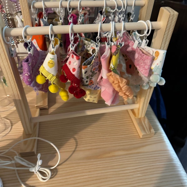 Dog Bandana Rack/holder, Pet Accessory Organizer Store Display, Bandana ...