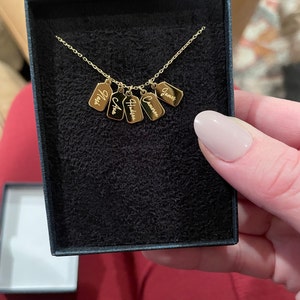 14k Gold Personalized Cross Name Necklace Christian - Etsy