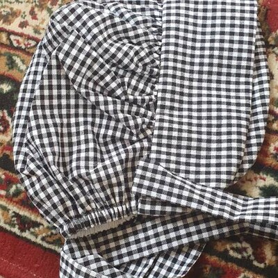 Coif Style Bonnet, Calico Fabric. Adults Multi-sized, Les Mis, Puritan ...