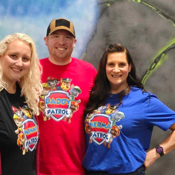 Custom Patrol Family Birthday Shirt, Patrol Birthday Shirt ...