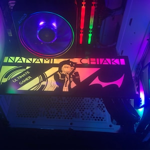 Custom Light RGB GPU Backplate Graphics Card Decoration Board ...