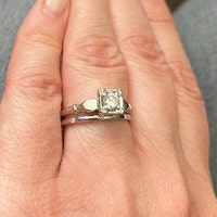 Volcano 1 18K Yellow Gold Engagement Ring, Nature Ring, Diamond Ring ...